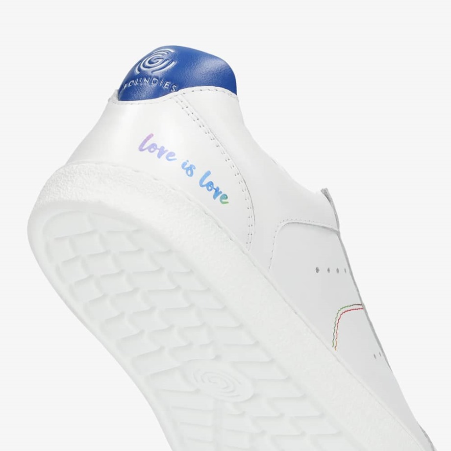 Groundies White/Blue Universe Sundry [GROUDSKU070] : Vegan Shoes ...